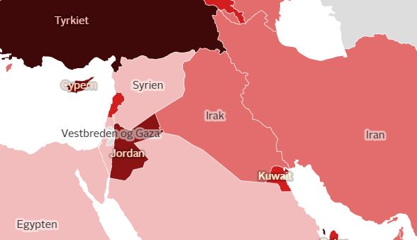 TV2: der var ikke plads til at skrive “Israel” på et kort over ...